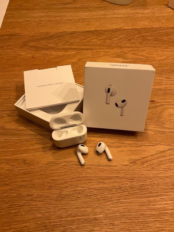 AirPods (3. Generation) mit MagSafe Ladecase | Kaufen auf Ricardo