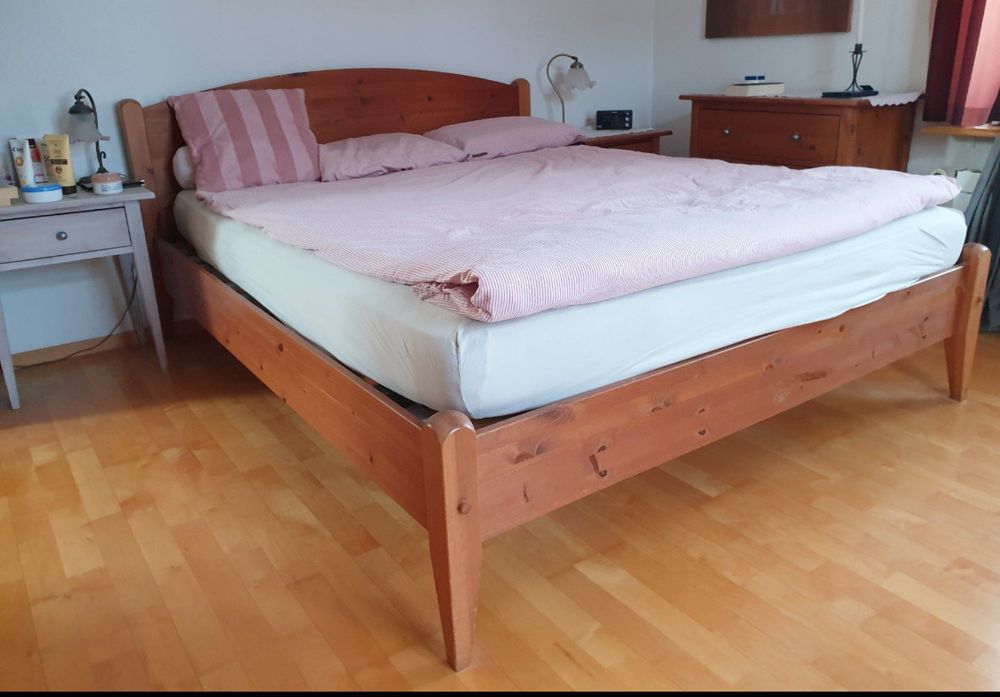 Interio Bett Myflower 140x200 inkl. Matratze | Kaufen auf Ricardo