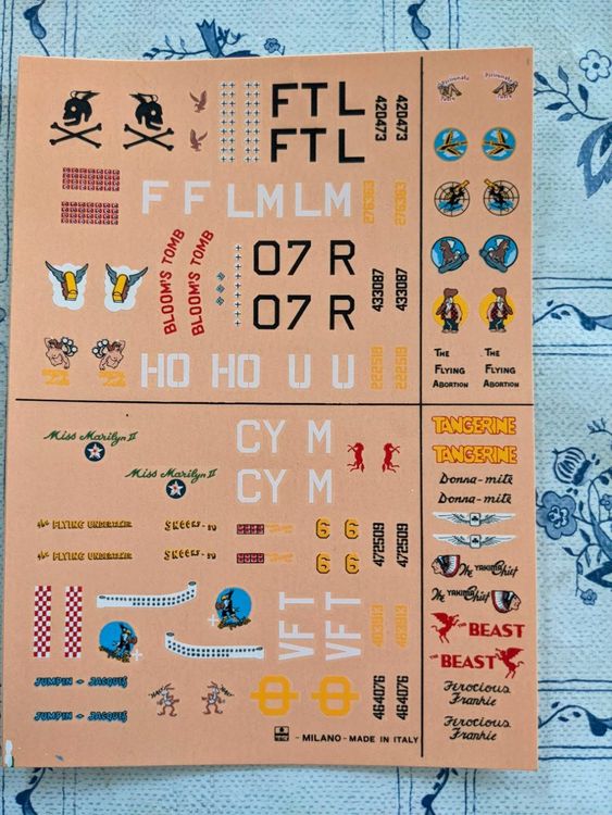 Esci Decals USAAF Fighters in Europe (Gebraucht) in Neuenhof für CHF 11 ...