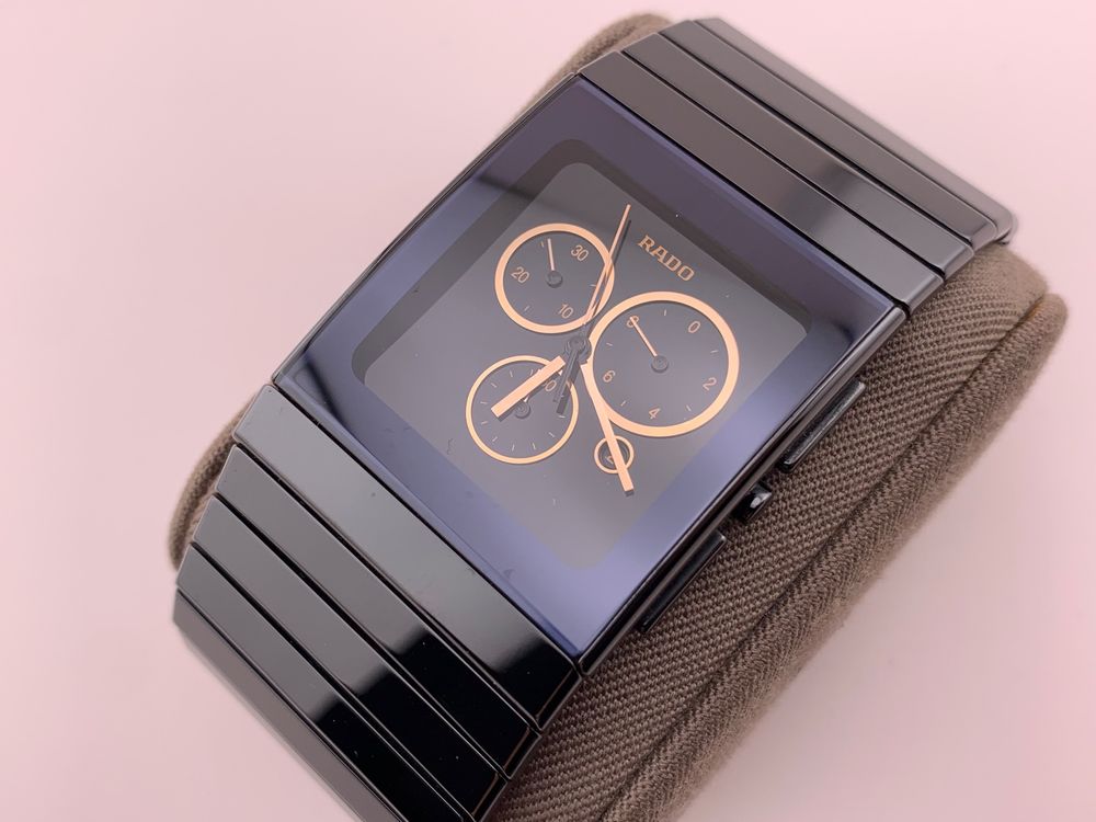 RADO Keramik Herrenuhr Chrono XXL TOP Zustand | Kaufen auf Ricardo