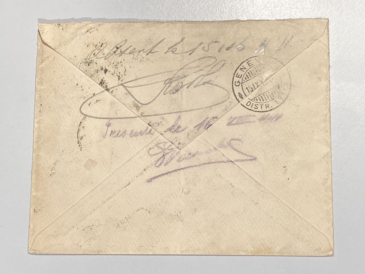 Russland 1911, Briefumschlag, Mockba - Schweiz, Genf, top! (Gebraucht ...