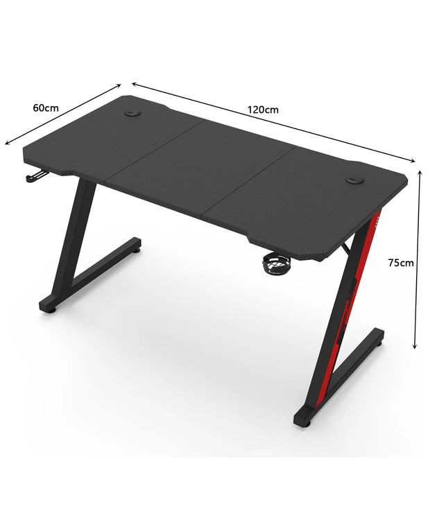 + 80cm Gaming Tisch Gaming Schreibtisch Game Computertisch (Neu und ...