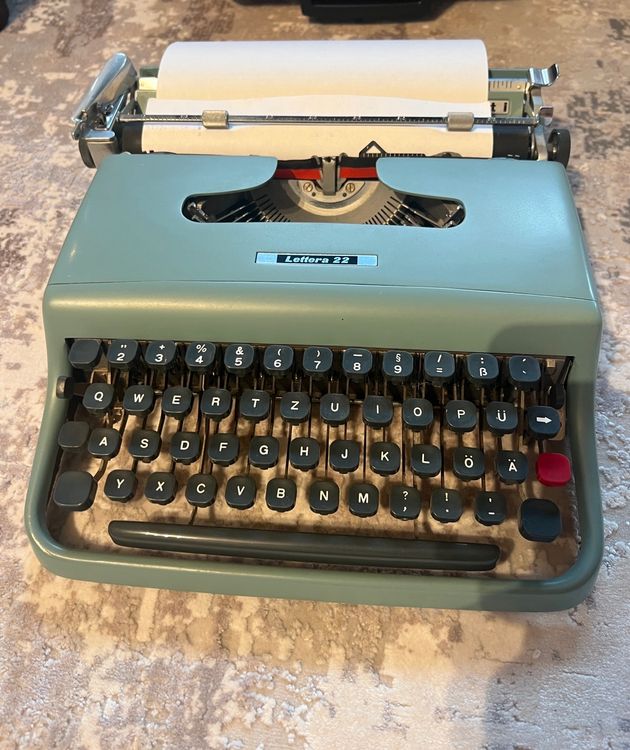Olivetti typewriter | Kaufen auf Ricardo