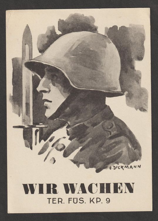 WK2 Einheitskarte Territorialtruppen Nr. 3 (Gebraucht) in Siebnen für CHF 31 – mit Lieferung auf ...