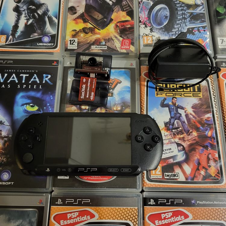 SONY PSP 3000 mit Go!Cam + 15 PSP Spiele | Kaufen auf Ricardo