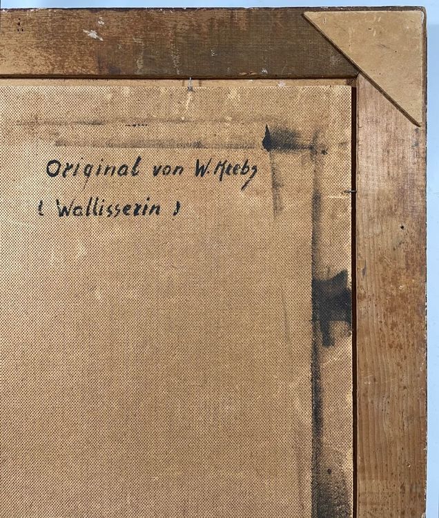 WALTER KREBS ORIGINAL GEMÄLDE SIGNIERT MIT RAHMEN (Gebraucht) in Gersau für CHF 150 – mit ...