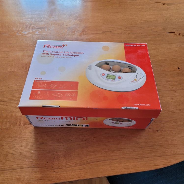 Inkubator Rcom pro Mini | Kaufen auf Ricardo