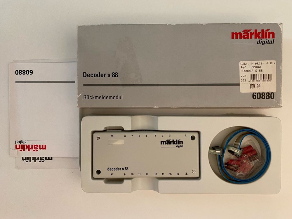Märklin 60880 Decoder S 88 (Neu und originalverpackt) in Strengelbach für CHF 15 – mit Lieferung ...