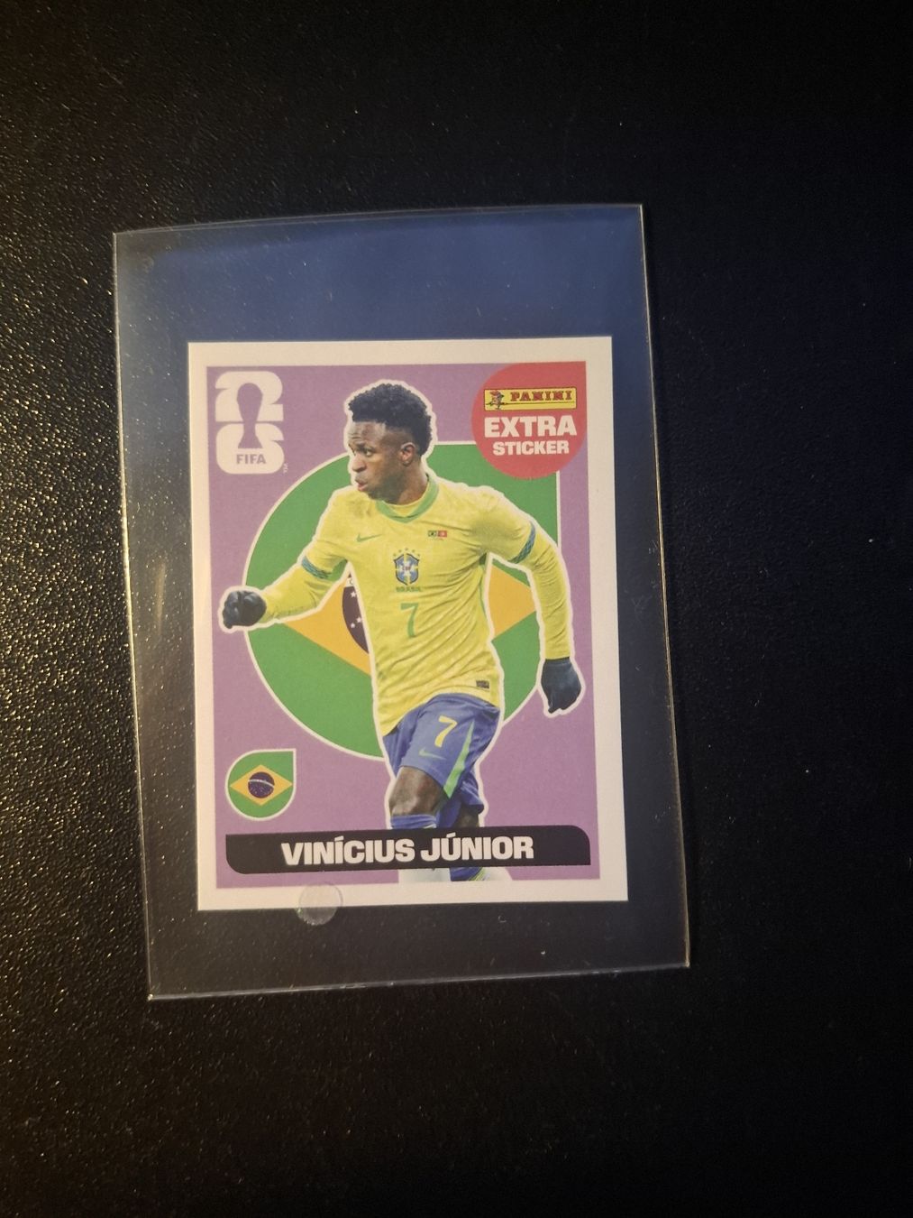 Panini Extra Sticker Vinícius Júnior WM 2026 Top Zustand (Neuf (Voir ...