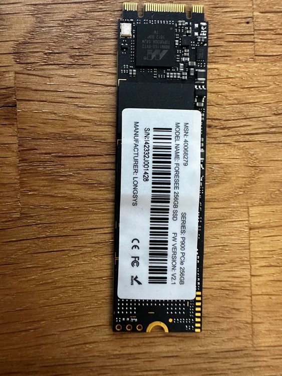Foresee 256gb SSD M2 P900Pcie 256gb | Kaufen auf Ricardo