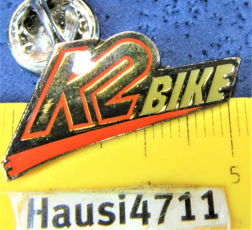 K2 BIKE VELO RAD-SPORT MOUNTAINEBIKE PIN | Kaufen auf Ricardo