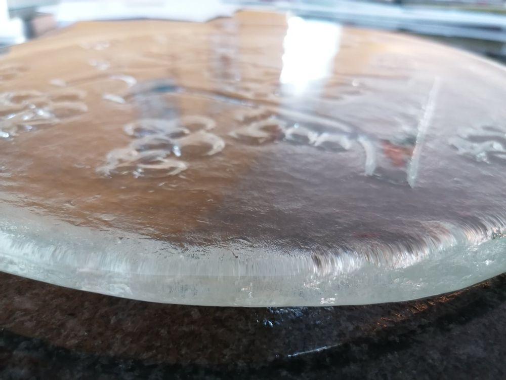 Glasi Hergiswil 🌞 Grosse Käseplatte Olma (Neu (gemäss Beschreibung)) in ...