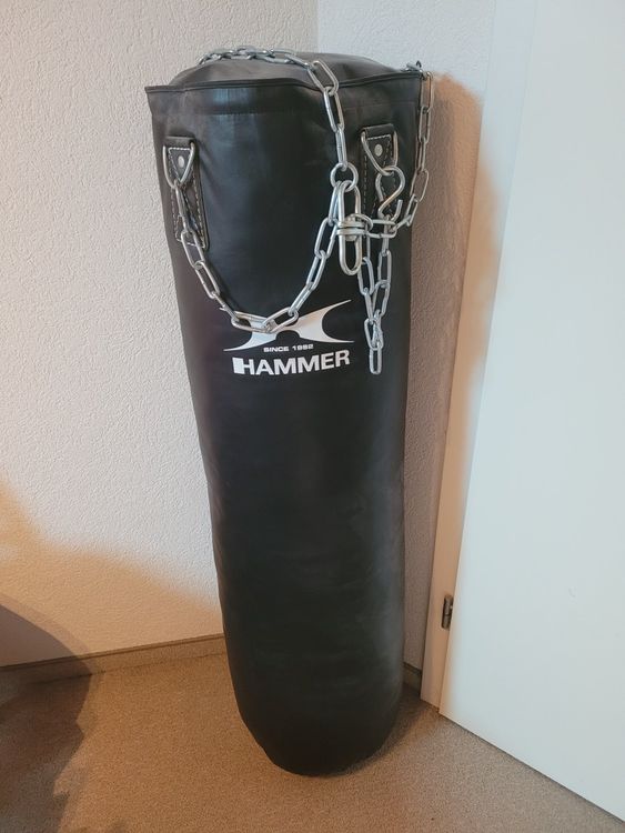 Hammer Fitness Boxsack inkl. Deckenhacken | Kaufen auf Ricardo