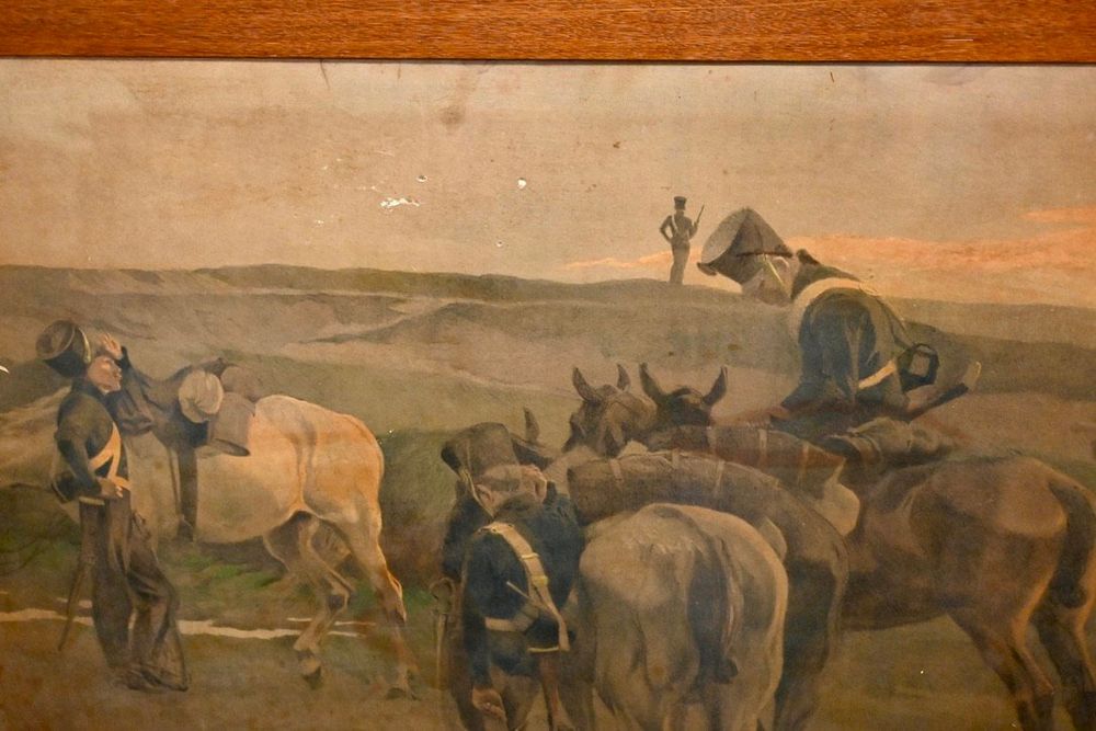 ANTIK Rob Haug MORGENROT preussische Dragoner 1902 110cm (Gebraucht) in ...