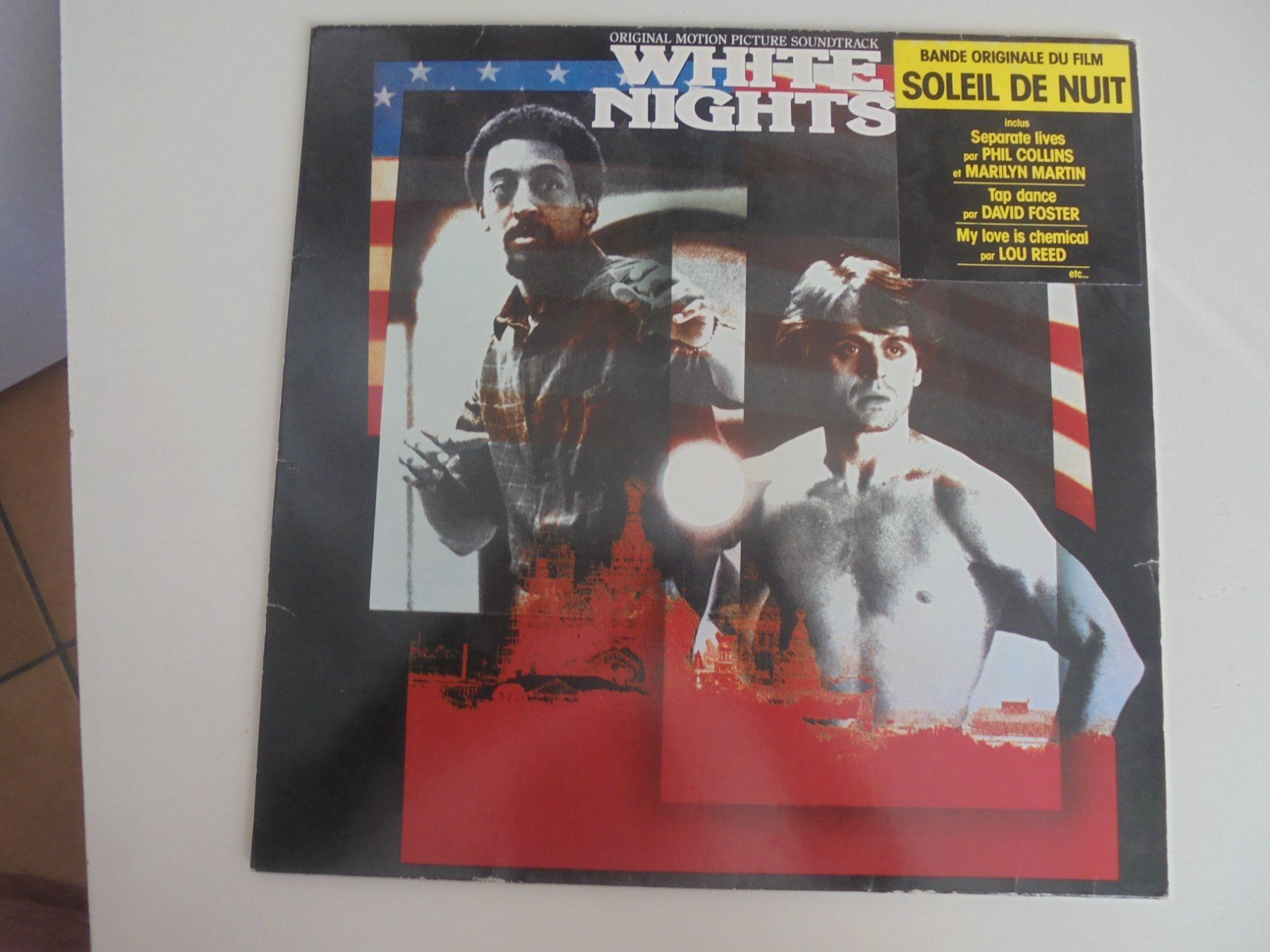 B.O " White Nights "Phil Collins, Lou Reed, etc LP Allemagne (D ...