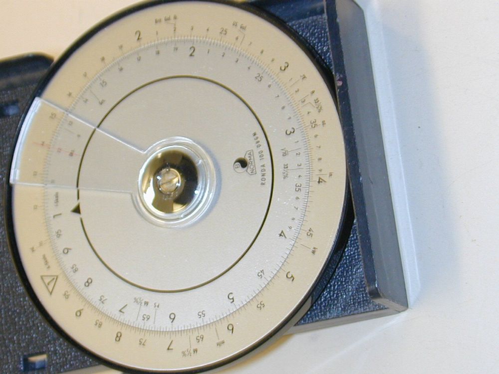 NORMA RONDA 100 CIRCULAR SLIDE RULE (Gebraucht) in für CHF 29.9 – mit ...