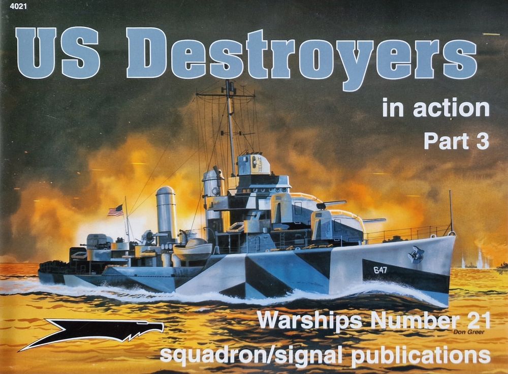 Squadron/Signal Publication Nr.21 US Destroyers Schiffe (Gebraucht) in ...