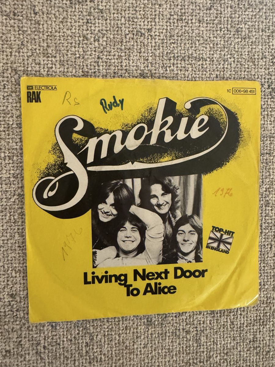 Smokie - Living Next Door To Alice - 7" Single - 70s (Gebraucht) in ...