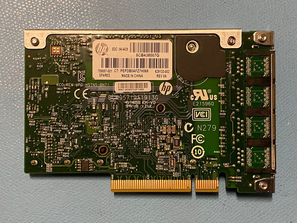 HP 331FLR 4-Port FlexibleLom 1Gb Ethernet Card (Gebraucht) in ...