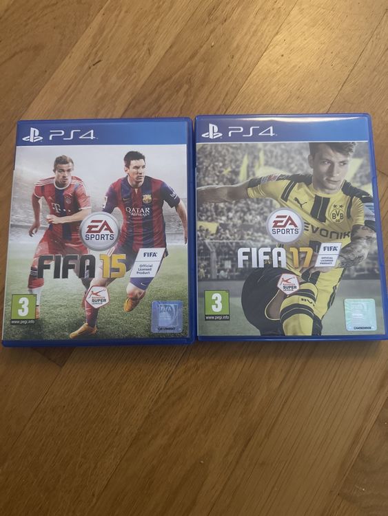 FIFA 15 und 17 - Playstation 4 Games - Top Zustand! (Gebraucht) in Buchs ZH für CHF 12 – mit ...