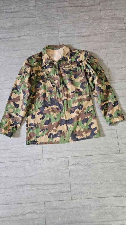 TAZ 90 PA Jacke Schweizer Armee Militär Uniform Outdoor Jagd | Kaufen ...