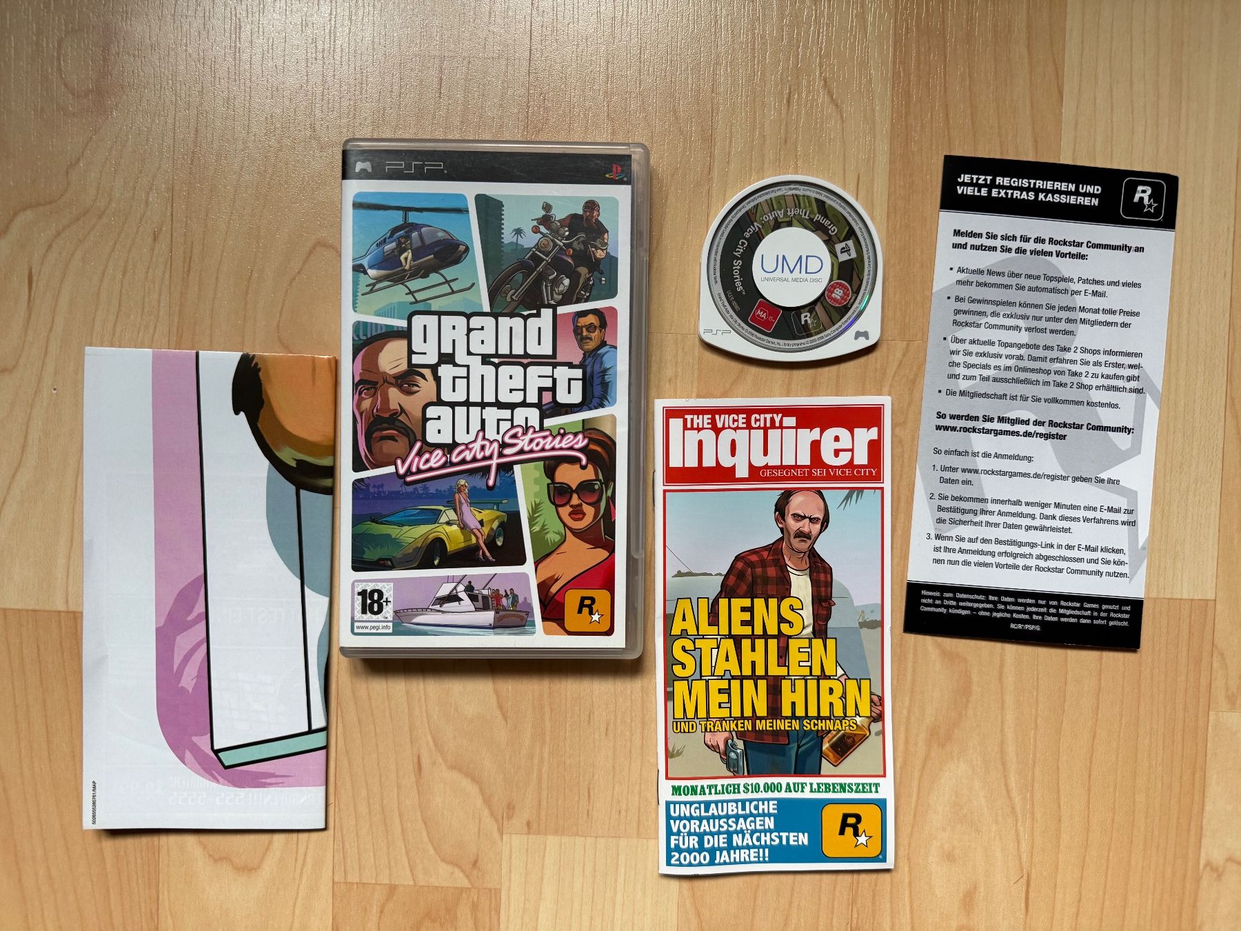 PSP – GTA Vice City Stories (komplett, sehr guter Zustand) (Gebraucht ...
