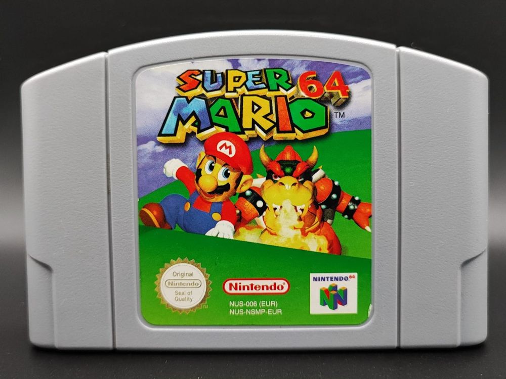 Super Mario 64 (Nintendo 64 Spiel) (Gebraucht) in Holziken für CHF 35 ...