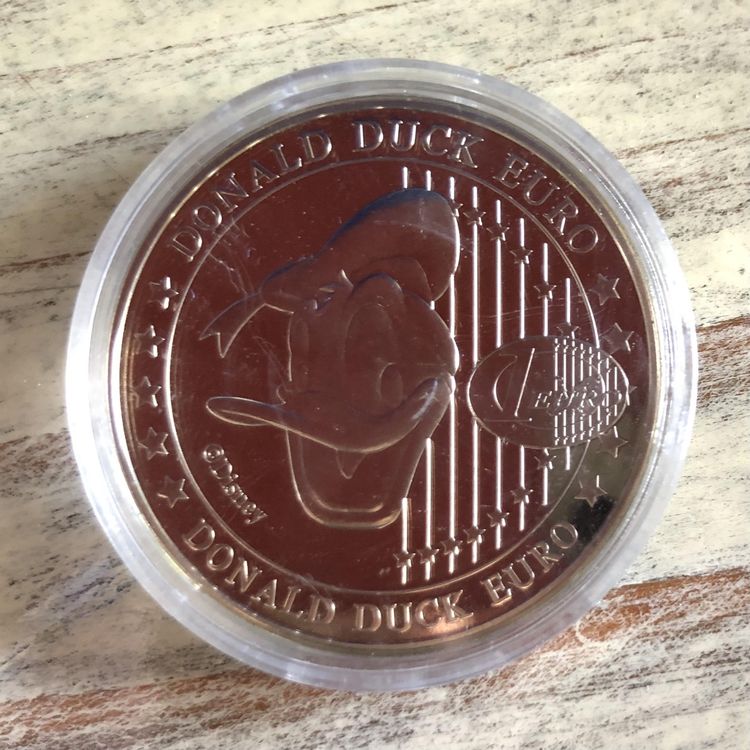 Medaille / Münze Donald Duck euro (Neu und originalverpackt) in ...