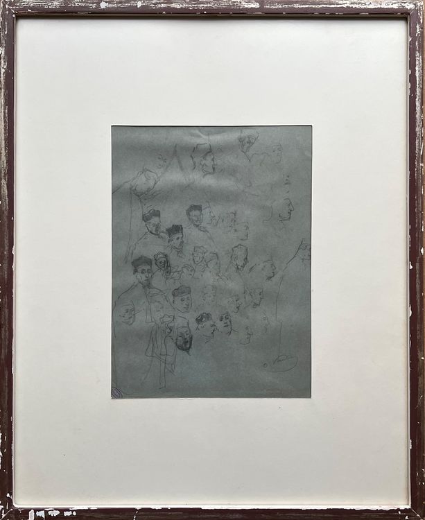 Otto VAUTIER, Original Zeichnung Signiert Atelierstempel (Gebraucht) in Zürich für CHF 45 – mit ...