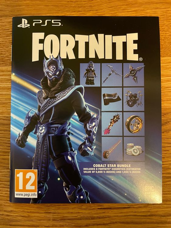 Fortnite PS5 Cobalt Star Bundle Code (Neu (gemäss Beschreibung)) in ...