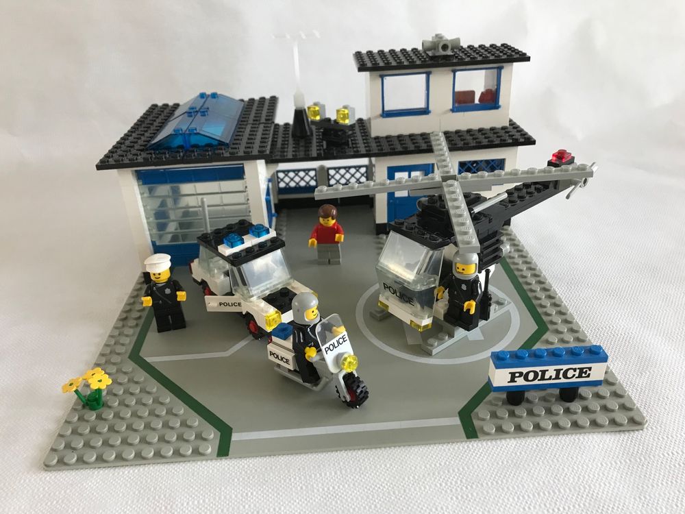 Lego-Polizeistation 6384 mit Originalschachtel und Anleitung | Kaufen ...