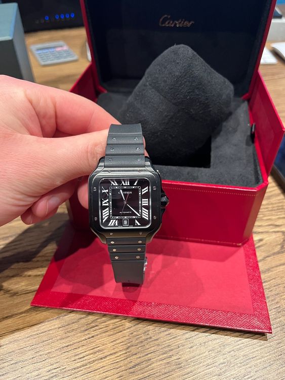 Cartier Santos Black Kaufen Auf Ricardo