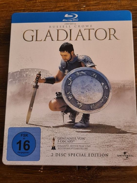 Gladiator Steelbook 2-Disc Special Edition (Neu (gemäss Beschreibung ...