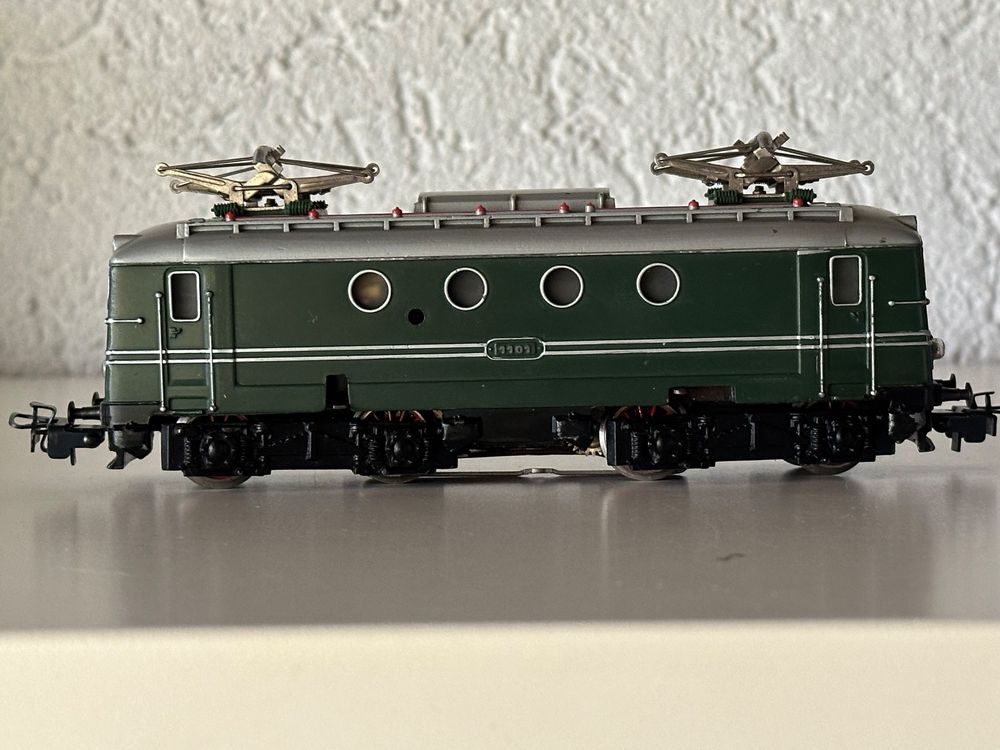 Märklin Nr. 3012 SNCF E-Lok,grün, analog,Wechselstrom, Guss | Kaufen ...