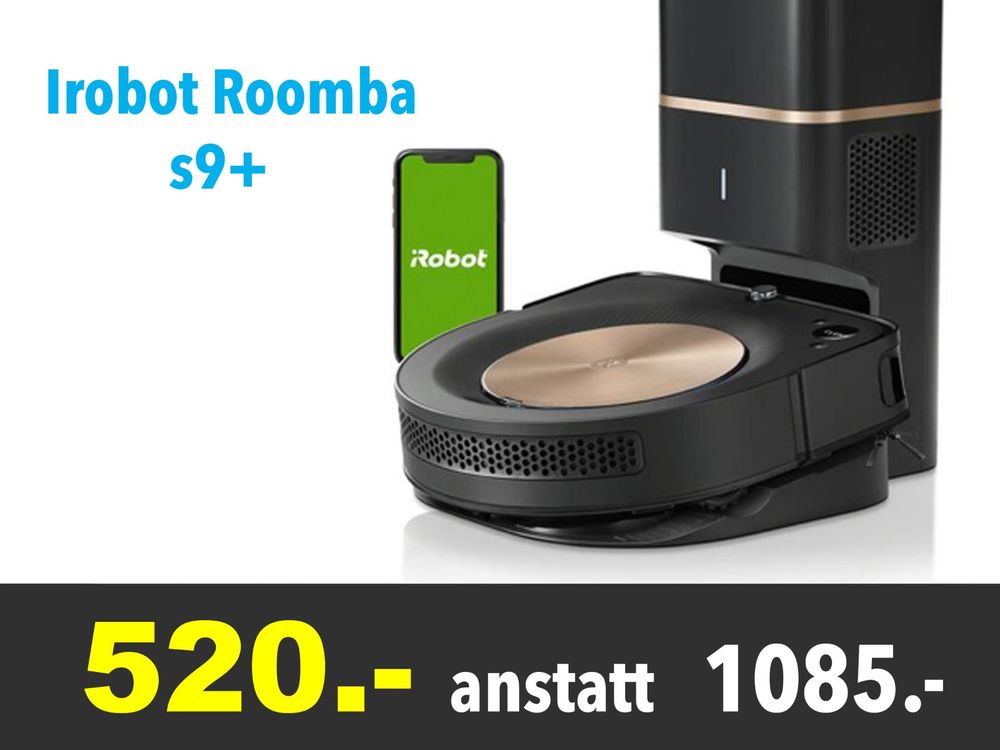 🔴 Irobot Roomba s9+ /562A (Neu und originalverpackt) in Zürich für CHF ...