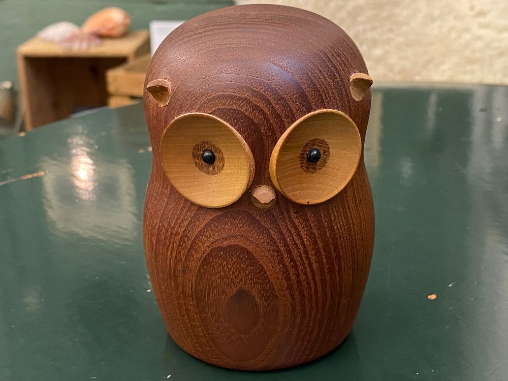 Laurids Lonborg Dänemark Holz Eule | Kaufen auf Ricardo