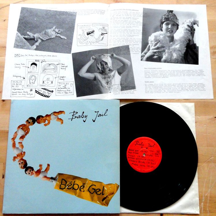 LP BABY JAIL bebe gel SWISS PUNK ROCK 1989 rar und mint | Kaufen auf ...