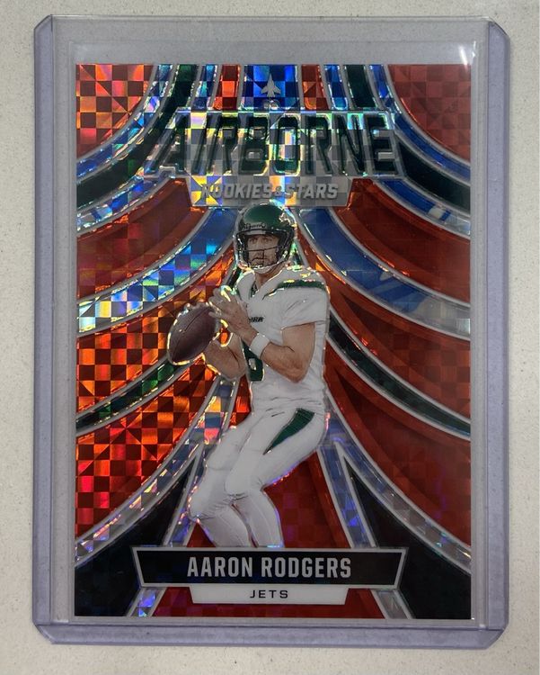 NFL AARON RODGERS AIRBORNE CARD FROM ROOKIES AND STARS 🏈 (Gebraucht) in ...