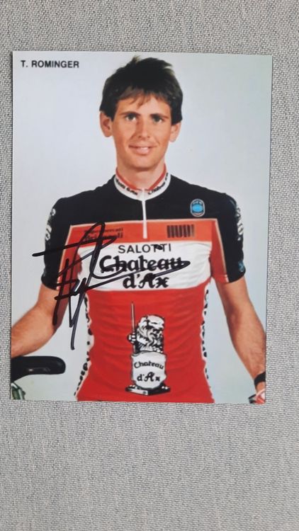 Autogramm Tony Rominger | Kaufen auf Ricardo