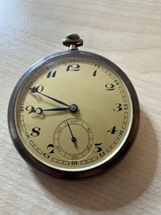 Moeris Taschenuhr echt Silber 49 mm | Kaufen auf Ricardo