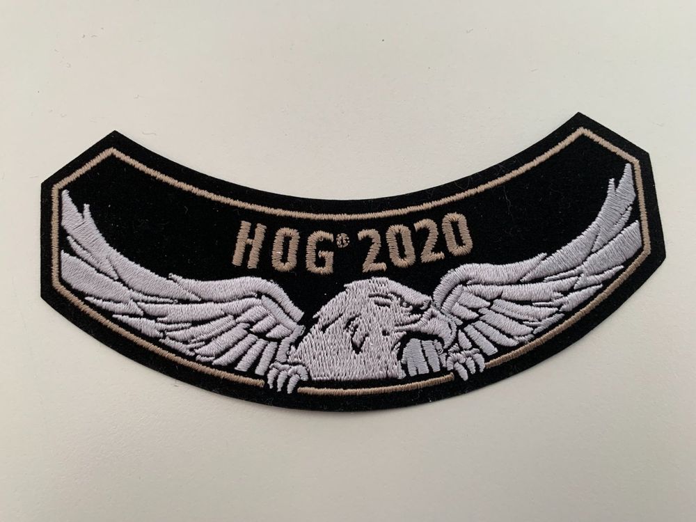 Harley Owners Group 2020 Patch und Pin, Top Zustand (Neu und ...