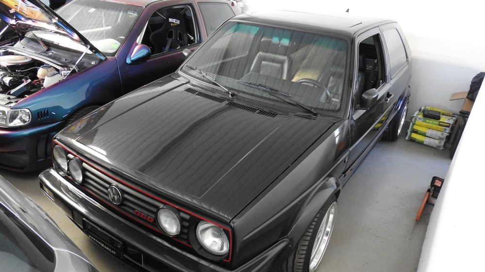 VW Golf 16V G60 mit originalen 145'850Km Tuning BBS Replica (Gebraucht ...
