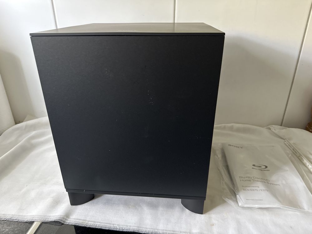 Sony Subwoofer SS-WSB101, Top Zustand für Heimkino! 6 teilig (Gebraucht ...