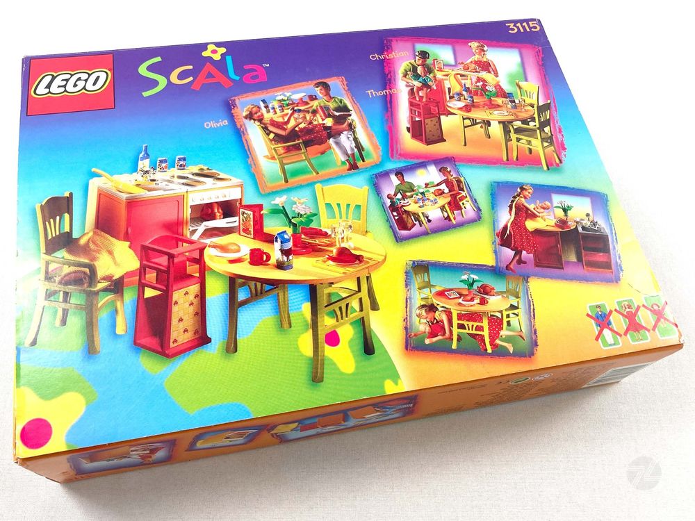 Lego Scala 3115 Küche Puppenmöbel OVP Vintage 90s | Kaufen auf Ricardo