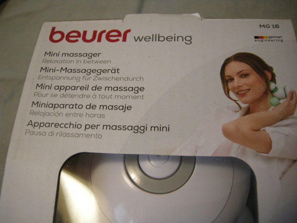 Beurer, Mini Massagegerät, MG16 (Neu und originalverpackt) in Birmenstorf AG für CHF 9 – mit ...