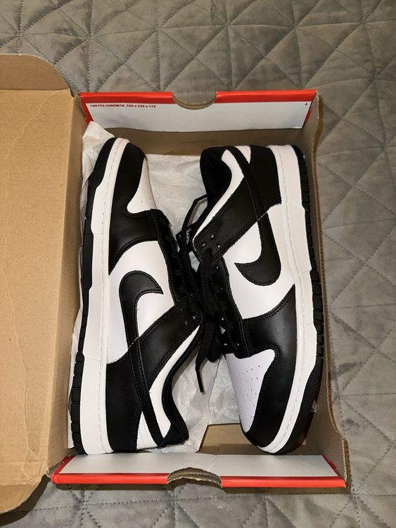 Nike Dunk Low Retro, Blanc/Noir, Taille 45, Neuves! (Neuf avec ...