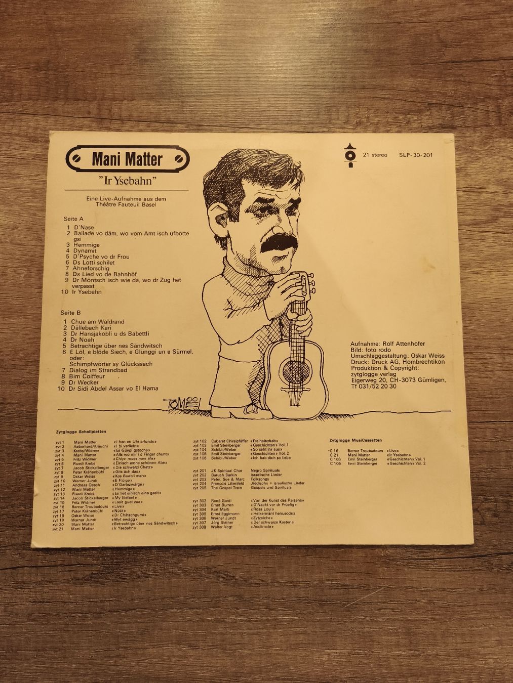 Mani Matter - Ir Ysebahn (Gebraucht) in Kandersteg für CHF 12 – mit ...