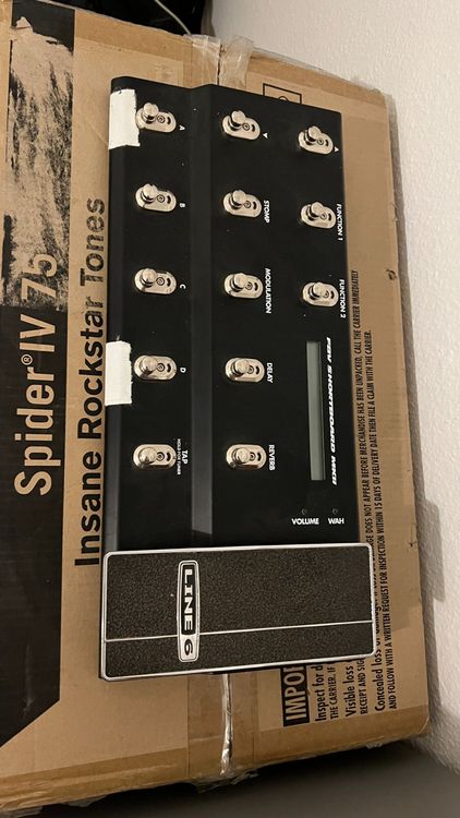 Line 6 Spider IV 75W inkl. FBV Shortboard MKII (Gebraucht) in ...