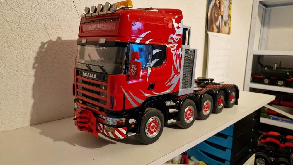 Scania 5 Achs 1:14 Schwerlastzugmaschine | Kaufen auf Ricardo