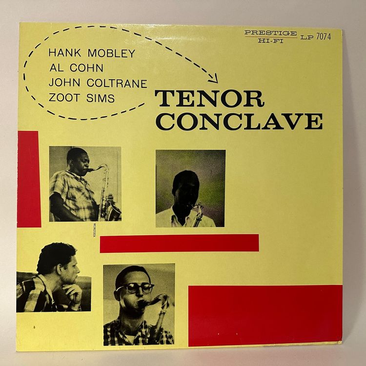 Mobley, Cohn, Coltrane, Sims / Tenor Conclave LP Vinyl (Gebraucht) in ...